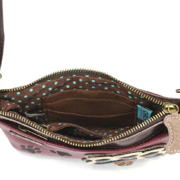 Chala | Bags | Charming Chala Puppy Dog Paw Print In Beige Mini ...